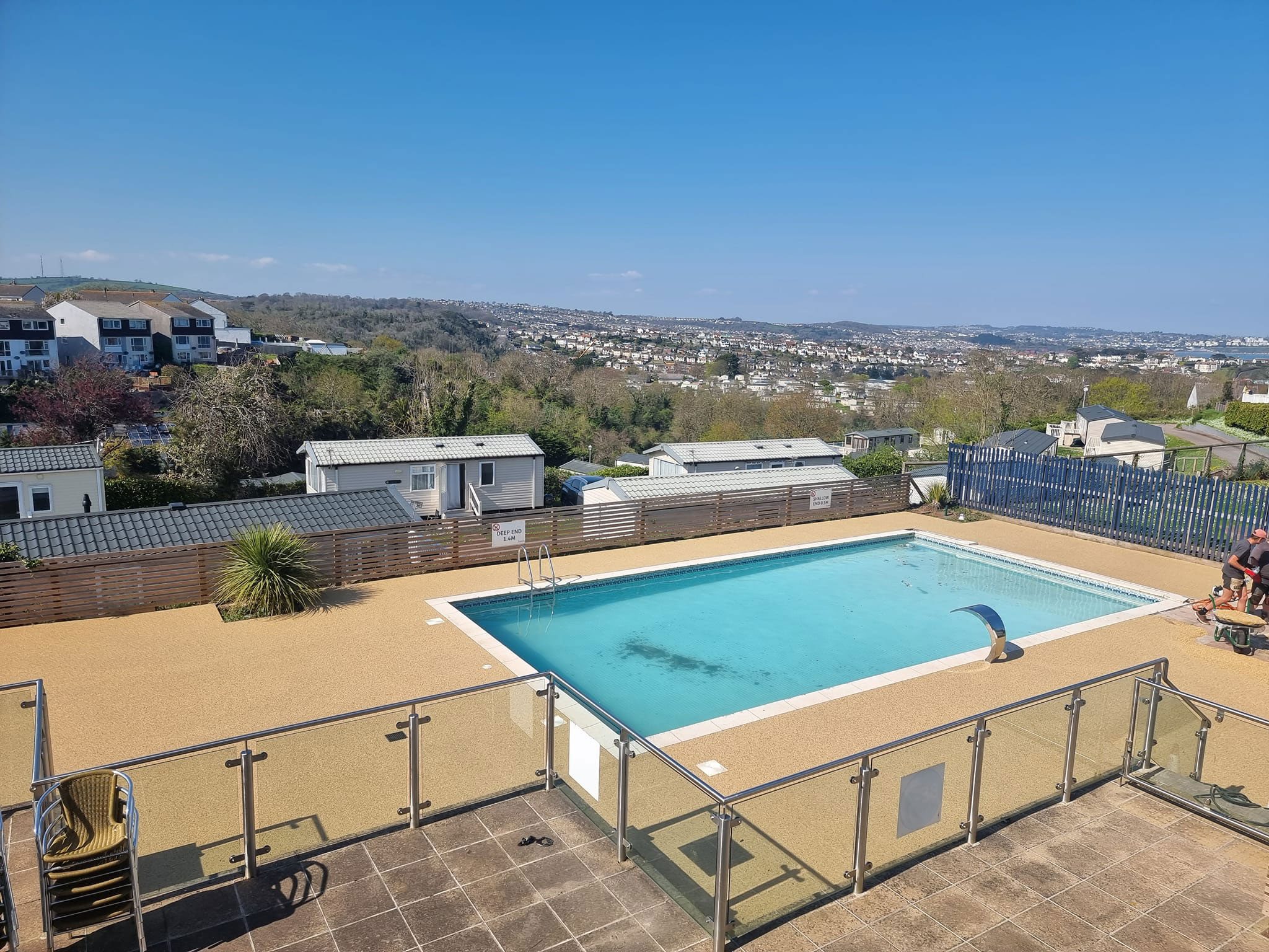 Resin Pool Surrounds | South West Surfacing Specialists, Devon